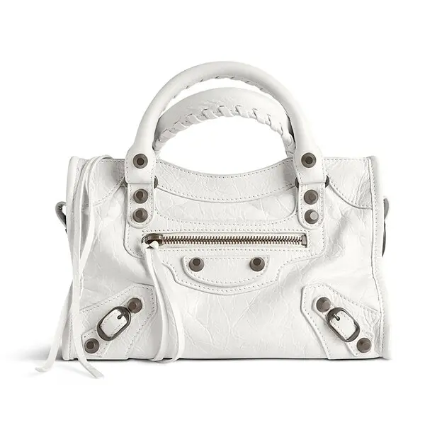 Balenciaga Le City Mini Bag - White