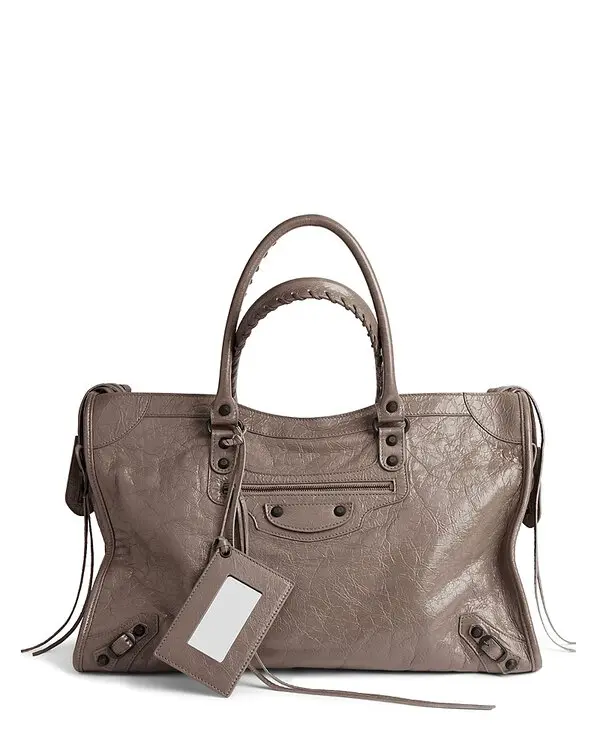 Balenciaga Le City Large Bag - Dark Noix