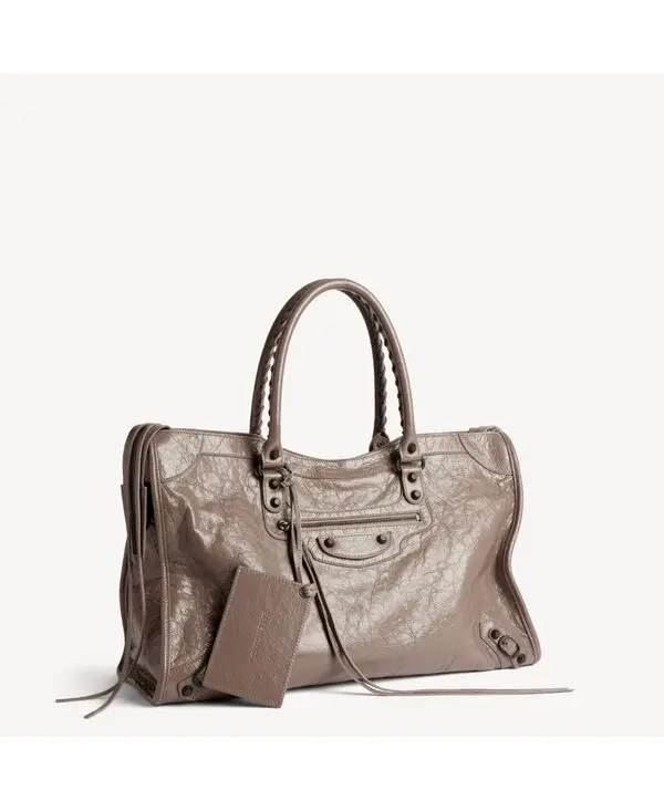 Balenciaga Le City Large Bag - Dark Noix