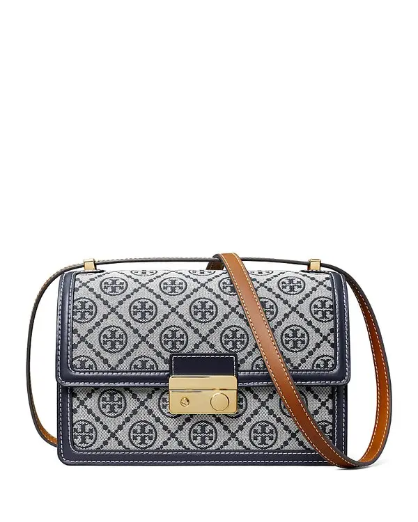 Tory Burch T Monogram Shoulder Bag - Tory Navy