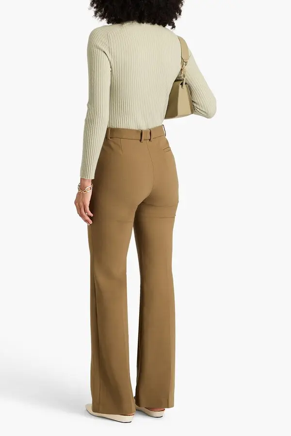 JOSEPH Tafira Twill Flared Pants