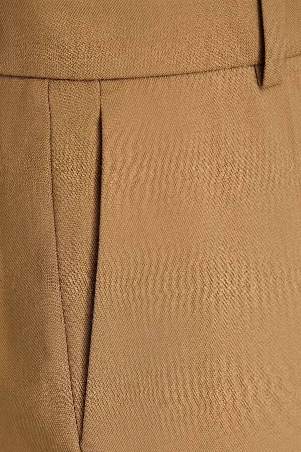 JOSEPH Coleman Cropped Slim-leg Pants - Camel