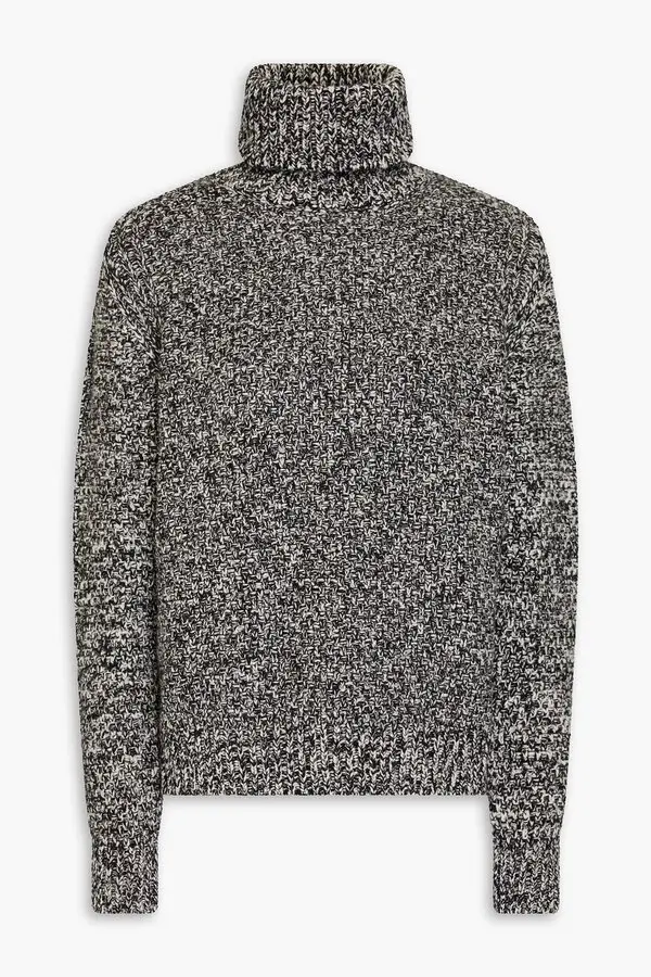 Another Tomorrow Cashmere And Wool-blend Turtleneck Sweater
