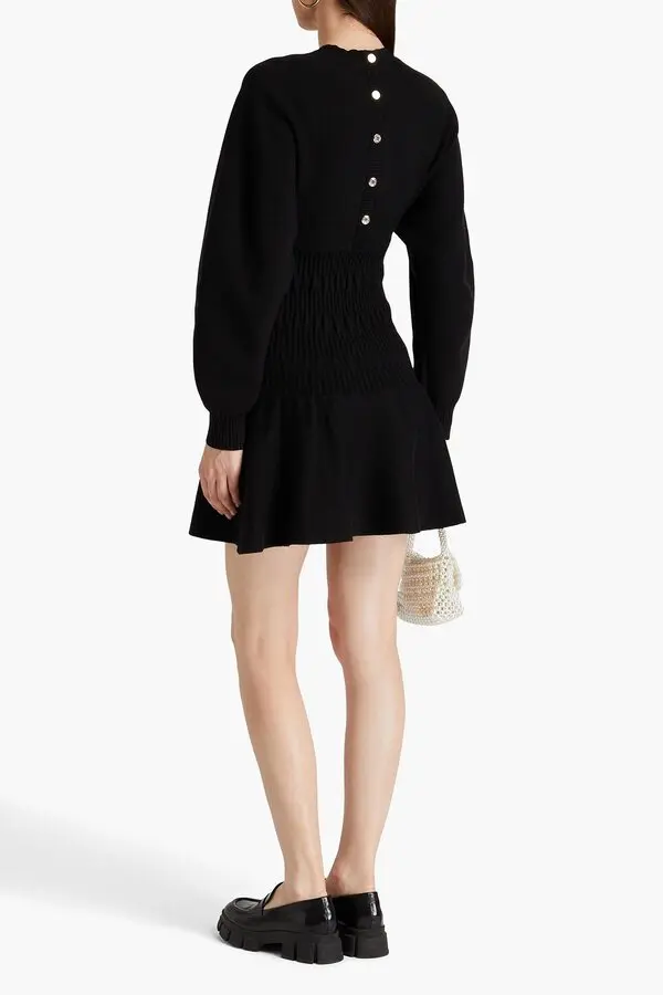 Maje Knitted Mini Dress