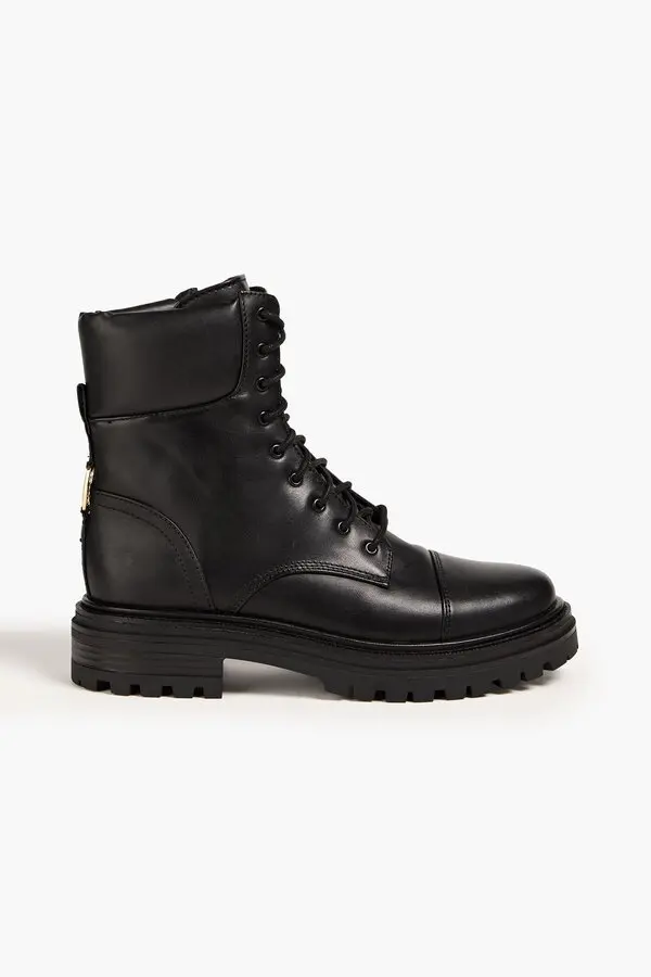 Sam Edelman Aleia Leather Combat Boots