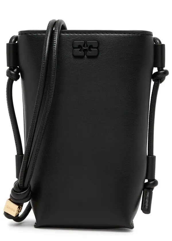 GANNI Leather Cross-body Bag