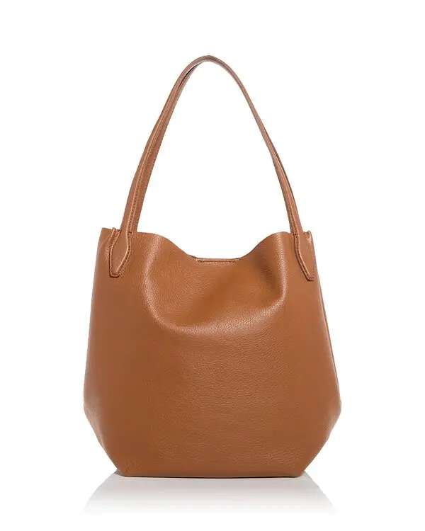 Madewell Shopper Leather Tote - Sepia