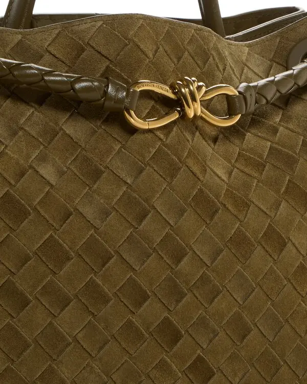 Bottega Veneta Medium Andiamo Intrecciato Shoulder Bag