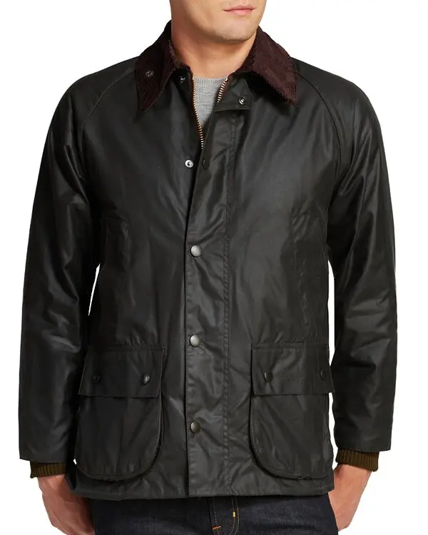 Barbour Classic Bedale Waxed Cotton Jacket - Sage