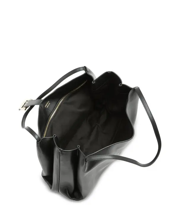 FERRAGAMO Leather Tote Bag - Nero