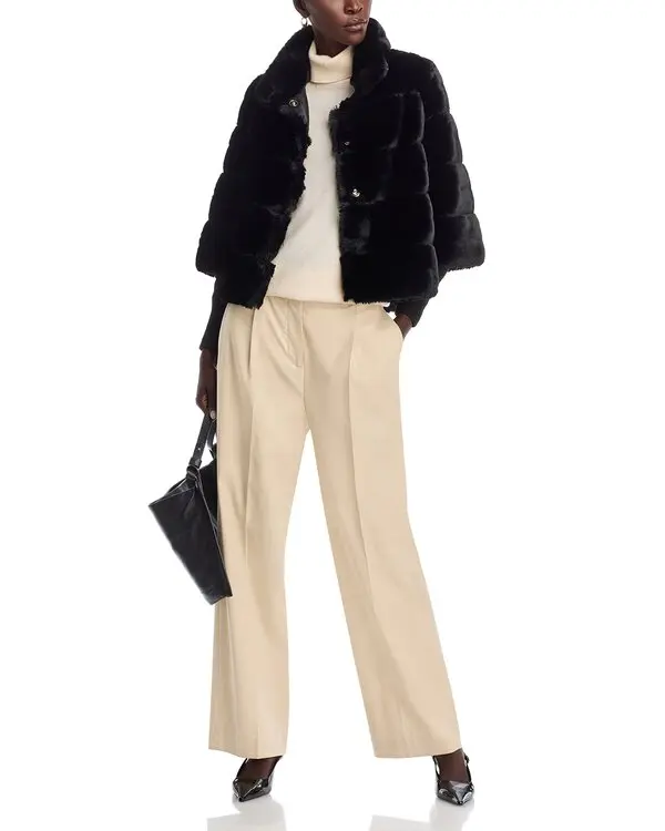 Love Token Faux Fur Jacket