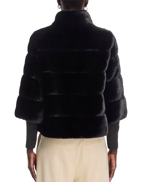 Love Token Faux Fur Jacket