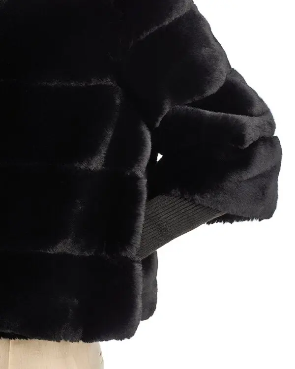 Love Token Faux Fur Jacket