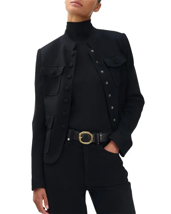 Rag & Bone Audry Belt - Black/gold
