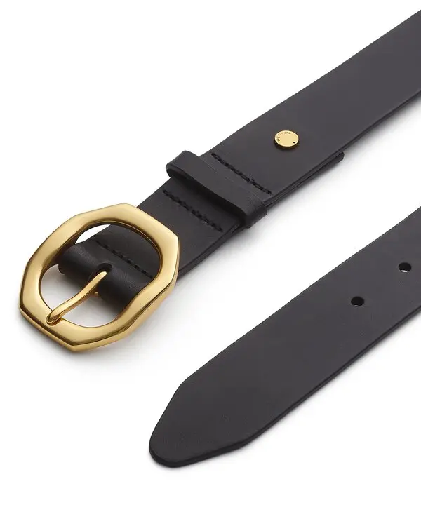 Rag & Bone Audry Belt - Black/gold