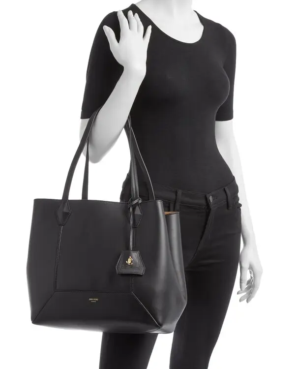 JIMMY CHOO Diamond Leather Tote
