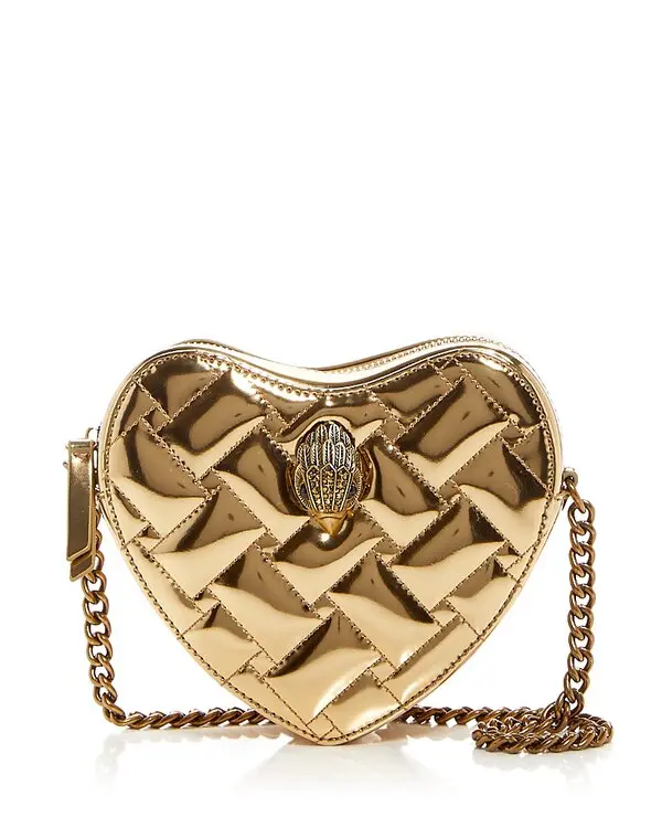 Kurt Geiger Kensington Heart Leather Crossbody Bag
