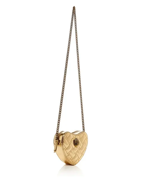 Kurt Geiger Kensington Heart Leather Crossbody Bag