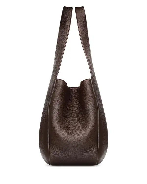 Saint Laurent Le 5 A 7 Bea Grained Leather Bag