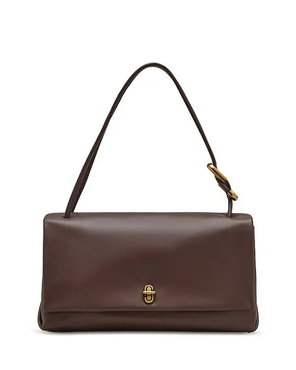Marc Jacobs Leather Large Dual Bag - Ganache