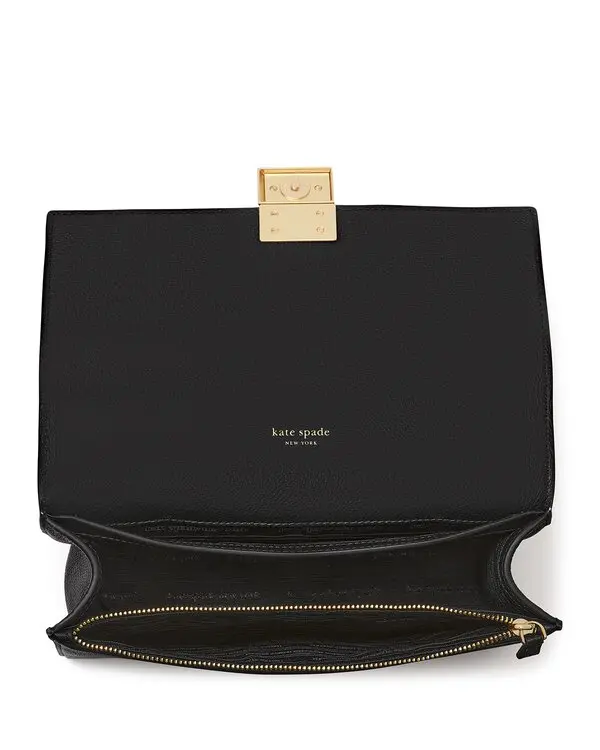 Kate Spade New York Deco Pebbled Leather Small Chain Shoulder Bag