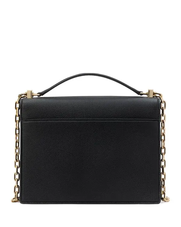 Kate Spade New York Deco Pebbled Leather Small Chain Shoulder Bag