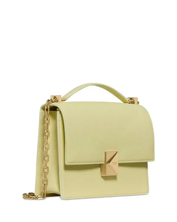 Kate Spade New York Deco Pebbled Leather Small Chain Shoulder Bag