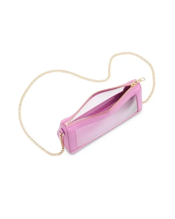 F & W STYLE Clear Clutch - Pink