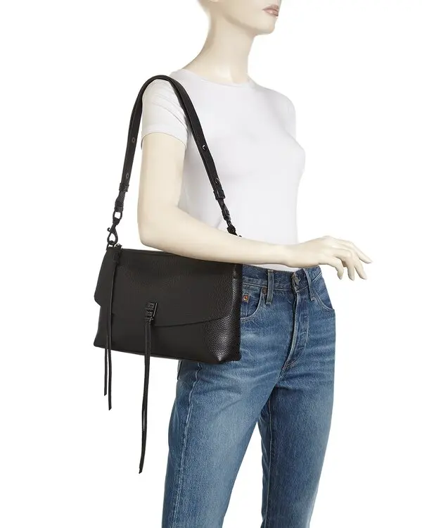 Rebecca Minkoff Darren Small Shoulder Bag - Black/black