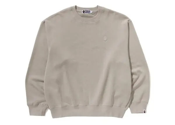 A BATHING APE One Point Relaxed Fit Crewneck Sweatshirt