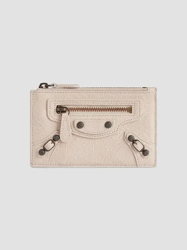 Balenciaga Le City Long Coin And Card Holder - Beige