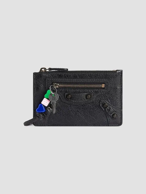 Balenciaga Le City Long Coin And Card Holder - Black