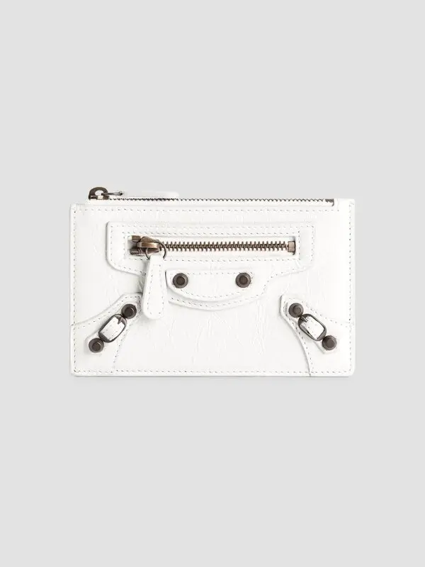 Balenciaga Le City Long Coin And Card Holder - Optic White