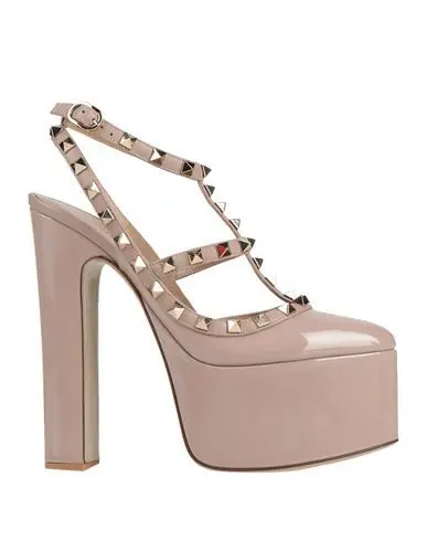 Valentino Garavani Leather Pumps With Stud Embellishments