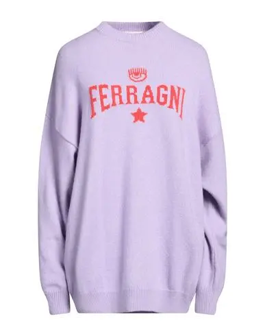 CHIARA FERRAGNI Wool, Viscose, Polyamide, Cashmere Sweater - Lilac