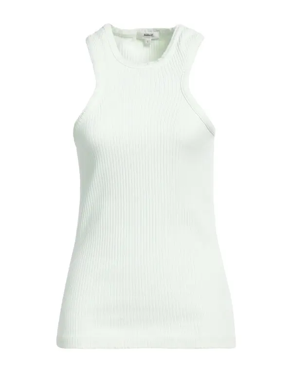 AGOLDE Ribbed Organic Cotton Elastane Tank Top