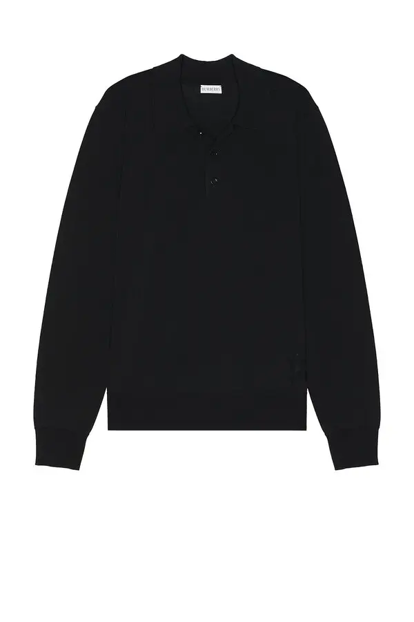 Burberry Uniform Longsleeve Polo