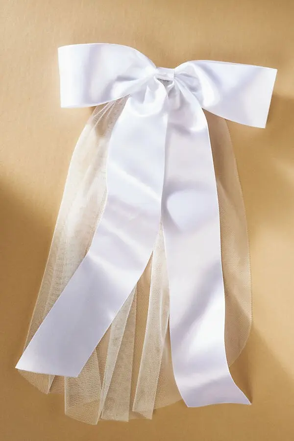 SIMPLY NOVA Satin Bow Veil