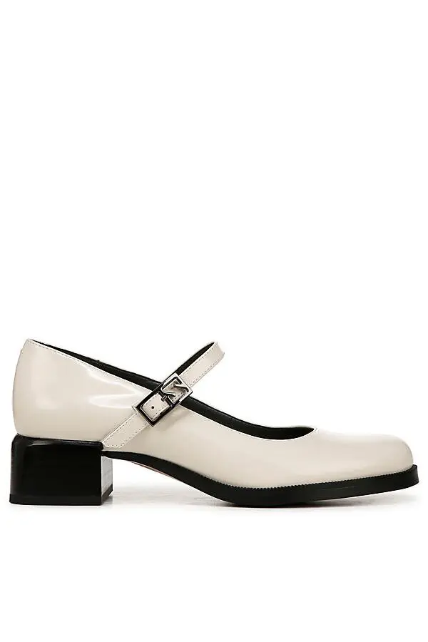 Franco Sarto Pesara Mary Jane Heels - White