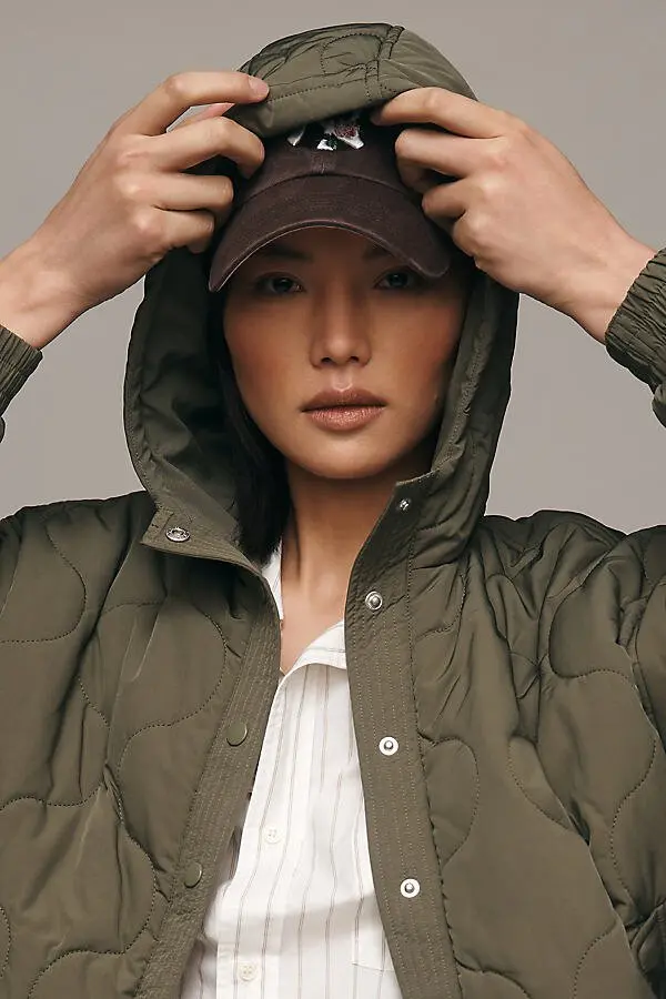 Sanctuary Quilted Hooded Jacket
