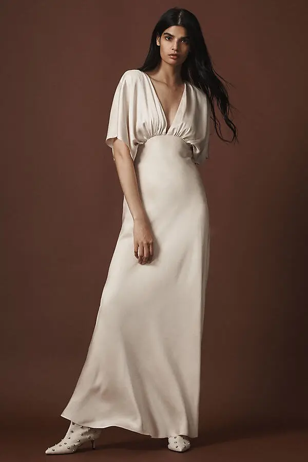 chinese dress ladies Artemis Velvet Maxi Dress