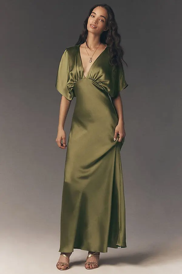 green velvet dress short Green Satin Bow Velvet Dress