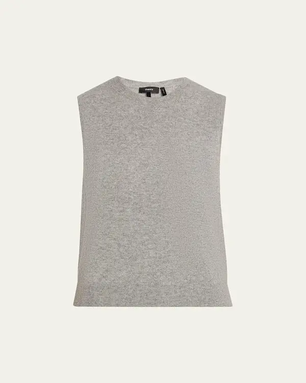 Theory Cashmere Knit Shell Top - Husky - Pg