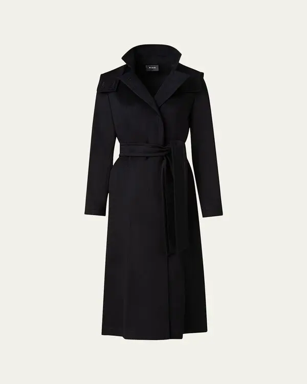Akris Storm System Cashmere Tailored Coat