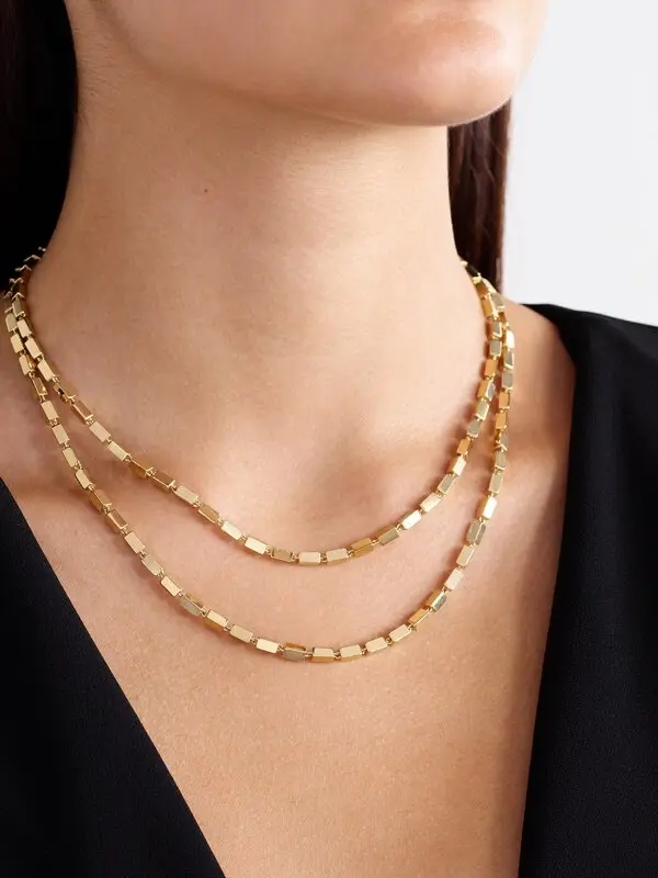 SUZANNE KALAN 18-karat Link Necklace