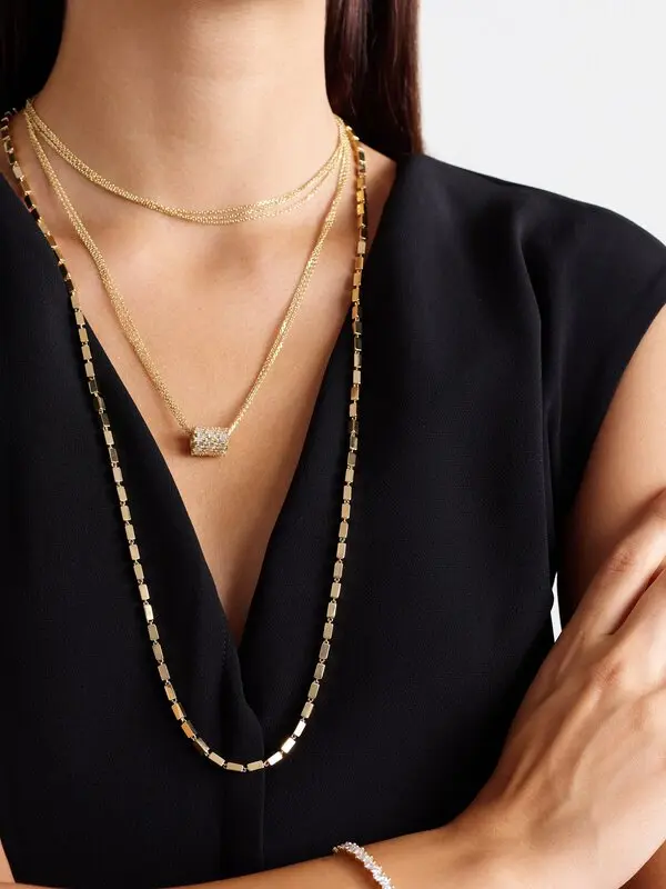 SUZANNE KALAN 18-karat Link Necklace