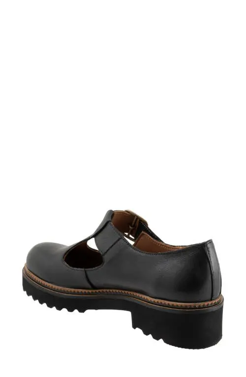 BUENO Abigail Mary Jane Loafer - Black