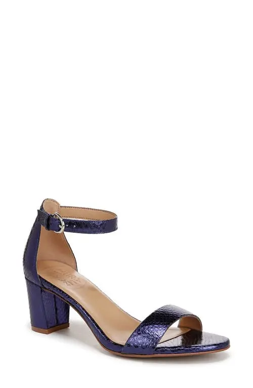 Naturalizer Vera Glitz Ankle Strap Sandal - Future Dusk Blue