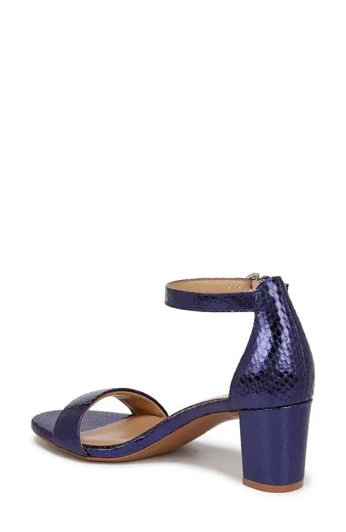 Naturalizer Vera Glitz Ankle Strap Sandal - Future Dusk Blue