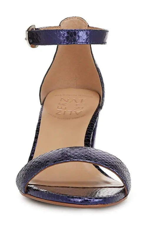 Naturalizer Vera Glitz Ankle Strap Sandal - Future Dusk Blue